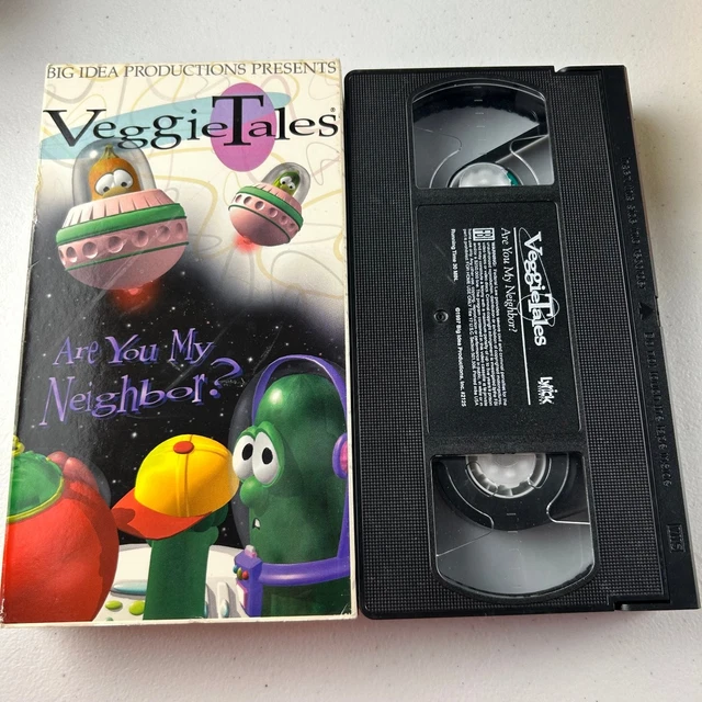 VEGGIETALES ARE YOU My Neighbor? VHS 1995 Kids Christian Big Idea £5.32 ...