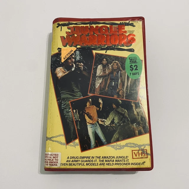 JUNGLE WARRIORS (VHS, 1984) RARE VHS Roadshow Home Video Ex Rental ... JUNGLE WARRIORS (VHS, 1984) RARE VHS Roadshow Home Video Ex Rental ...