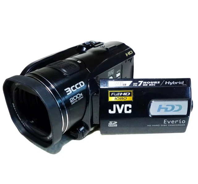 JVC GZ-HD3 3CCD Full-HD Pro. Camcorder 60GB HDD, SDHC, Ideal für Pro ...