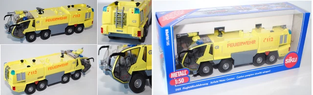 SIKU SUPER 2105 Rosenbauer Flugfeldlöschfahrzeug, ca. 1:50 ...