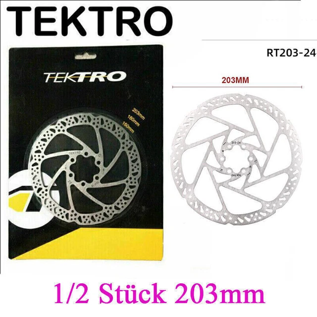 TR203-24MM TEKTRO 6 trous disques de frein Rotors de vélo vélo de route VTT EUR 13,89 - PicClick FR