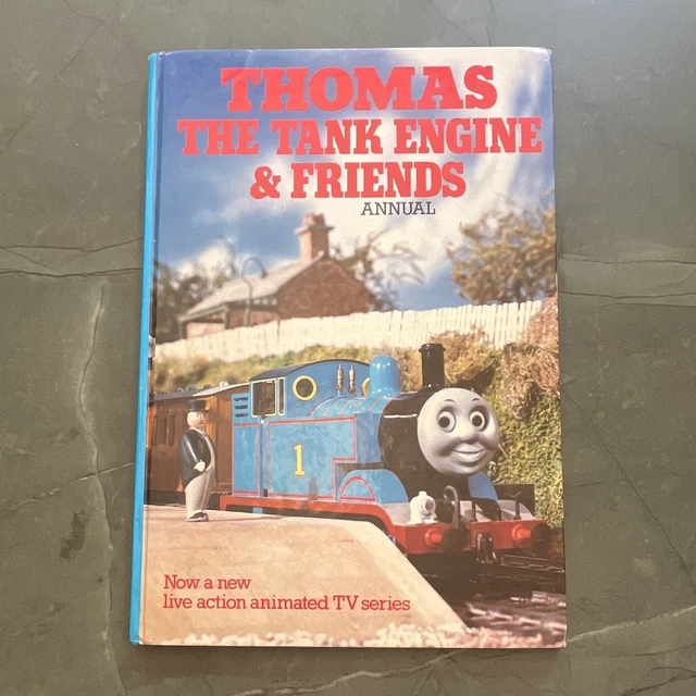 THOMAS THE TANK Engine & Friends Annual Hardcover Illustrated 1984 Rev ...