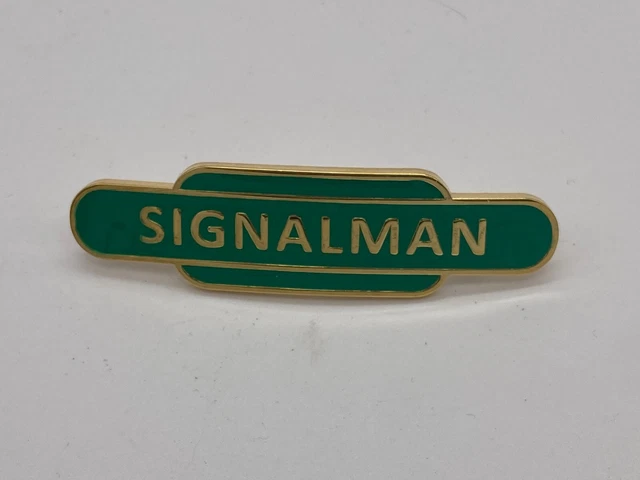 BRITISH RAILWAYS CAP Hat Badge Totem Signalman Green Southern Region £ ...
