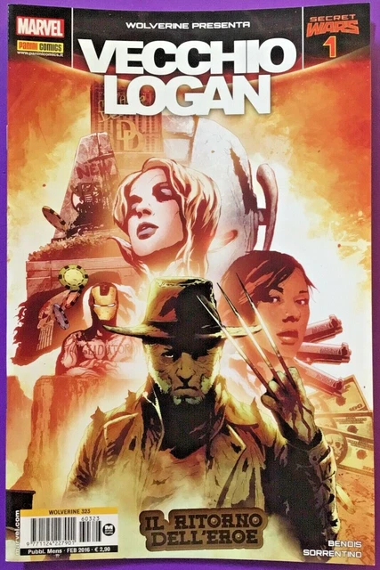 FUMETTO MARVEL “WOLVERINE: Vecchio Logan” N.326 Anno 2016 -New/Perfect ...