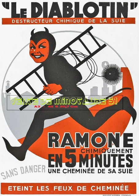 LE DIABLOTIN RAMONE Chimiquement en 5 Minutes -A 3 plastifié EUR 7,00 ...