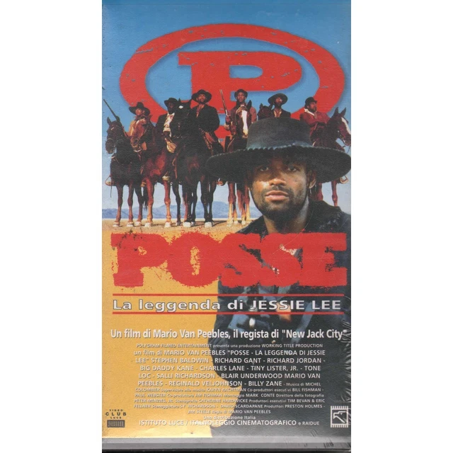 POSSE LA LEGGENDA De Jessie Lee VHS Mario Van Peebles Univideo ...