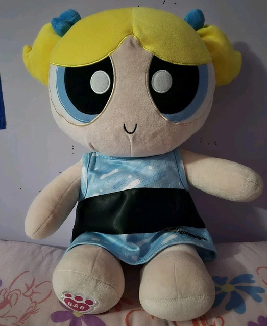 BUILD A BEAR The Powerpuff Girls Bubbles Soft Plush Toy with Outfit VGC ...