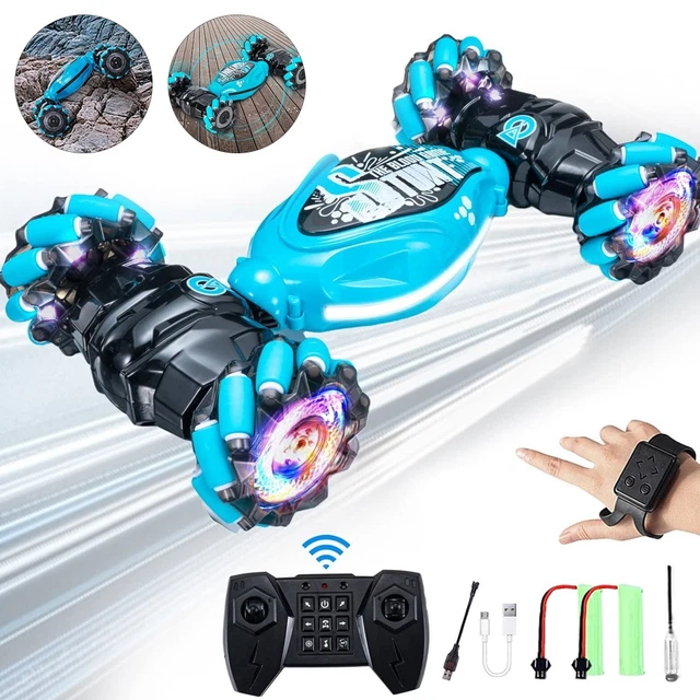 360° 4WD STUNT Car Rc Hand Gesture Sensing Off-Road Remote Control Off ...