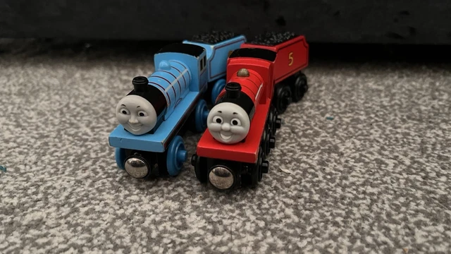 WOODEN RAILWAY EDWARD James Thomas Friends Learning Curve Brio ...