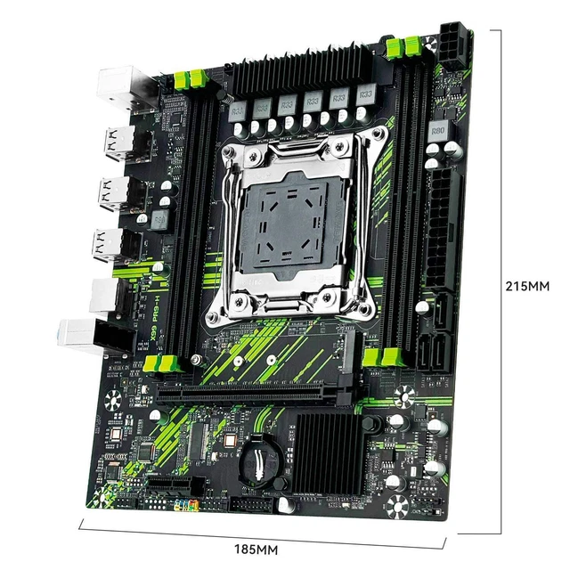 X99 PR9-H INTEL mATX LGA2011-3 Motherboard Set + E5 2650 V4 CPU + 16GB ...