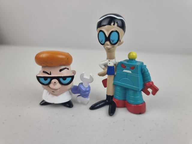 VINTAGE DEXTER'S LABORATORY Cartoon Network 2000s Toy Figures Dexter ...