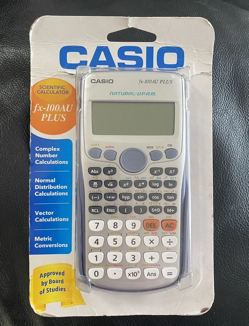 CASIO FX-100AU PLUS Natural V.P.A.M. scientific calculator £16.86 ...