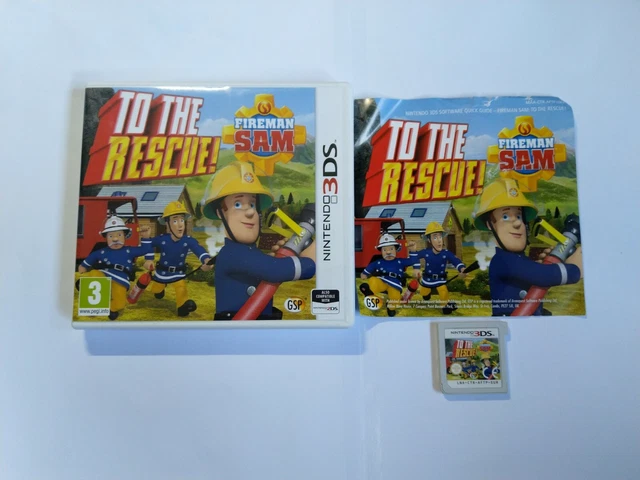 FIREMAN SAM: TO The Rescue - Nintendo 3DS Game - 2DS, XL - Free, Fast P ...