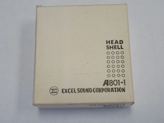 EXCEL A801 1 original Silver vintage Headshell New Old Stock $189.99 ...