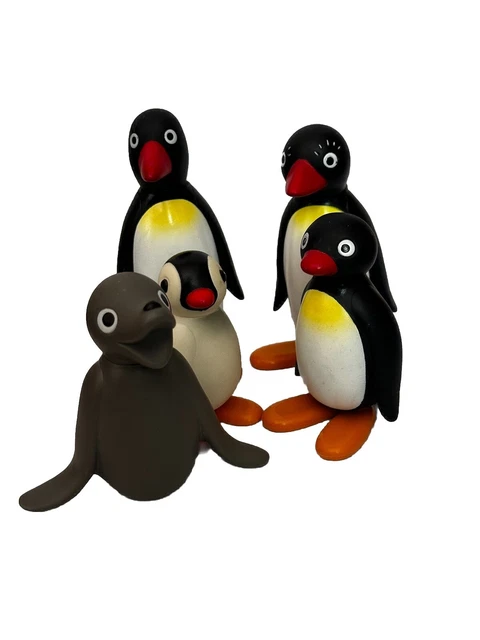 PINGU FAMILY FIGURES By Editoy BBC Studios 1992 £45.00 - PicClick UK