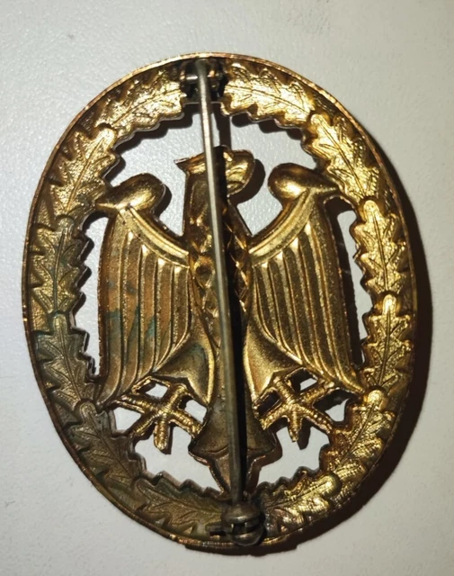 ORIGINAL LEISTUNGSABZEICHEN BUNDESWEHR BRONZE Stufe I Uniform Abzeichen ...