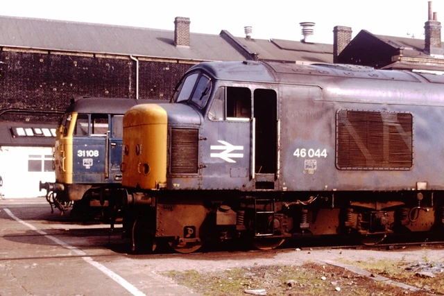 1980S BRITISH RAIL BR Diesel Loco 46044 31108 Crewe Carlisle Railway ...
