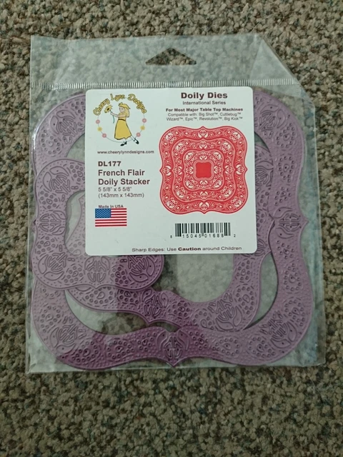 CHEERY LYNN DESIGNS - French Flair Doily Stacker - DL177 - Die Cutter ...