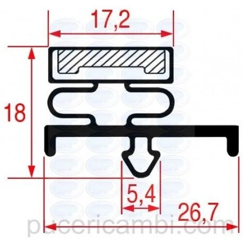 JOINT D'ÉTANCHÉITÉ PAR Emboîtement 1039 - 2500 MM 3286118 EUR 134,02 ...