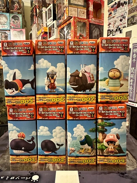 ONE PIECE FIGURE lot of 6 WCF world collectable figure Usopp Carrot ...