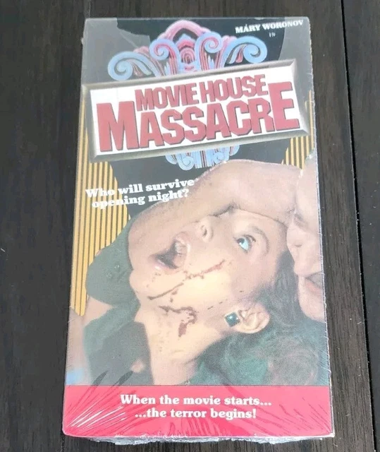 MOVIE HOUSE MASSACRE VHS 1985 Active Home Video Horror Alice Riley Rare - New! £55.03 - PicClick UK