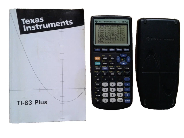 CALCULATRICE TEXAS INSTRUMENTS Ti-83 Plus Graphique + Notice D ...
