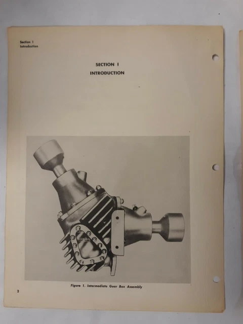 SIKORSKY INTERMEDIATE GEAR Box Assembly Illustrated Parts Breakdown ...