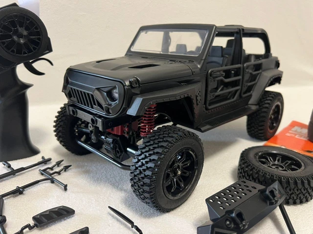 JEEP WRANGLER MN128 RC Car Crawler 1:12 Scale 2.4G 4WD Off-road Truck ...