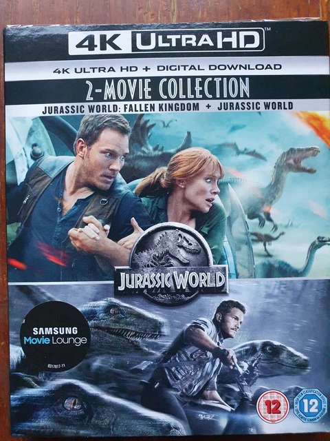JURASSIC WORLD FALLEN Kingdom/Jurassic World 4K UHD BRAND NEW SEALED ...