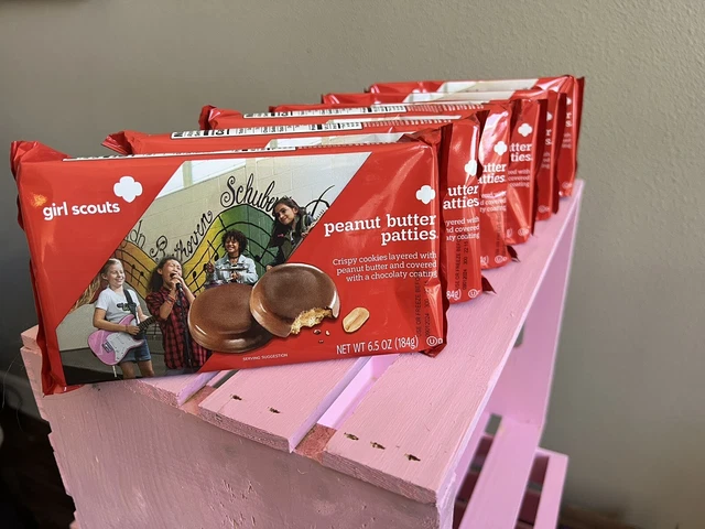 2024 GIRL SCOUT Cookies Peanut Butter Patties/Tagalong 6 Package Lots ...