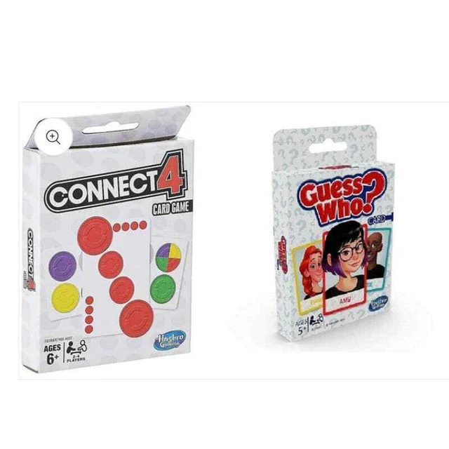 HASBRO TRAVEL GAMES Connect 4 and Guess Who? Included as a bundle $12. ...