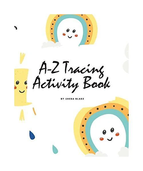 A-Z TRACING AND Color Activity Book for Children (8x10 Coloring Book ...