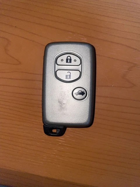 TOYOTA CROWN SMART Key Gray 2-Button Trunk Lock/Unlock Used 33b $108.86 ...