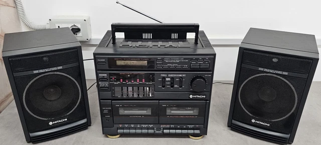STEREO BOOMBOX HITACHI MS-W600E EUR 150,00 - PicClick IT