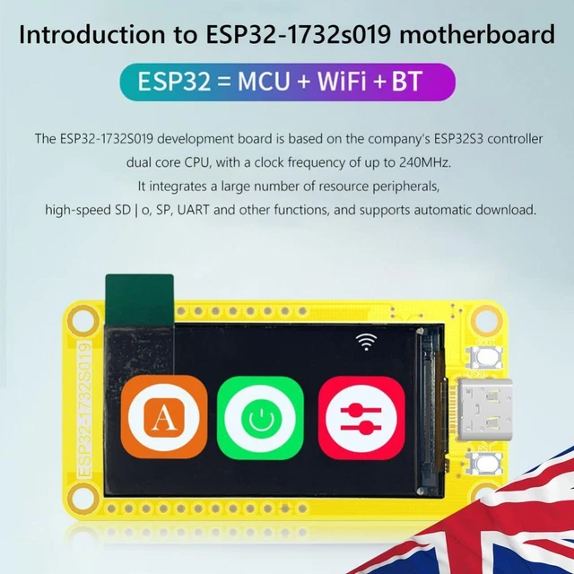 ESP32-S3 DEVELOPMENT MODULE 8M PSRAM IoT MCU Module WIFI Bluetooth-compatible £14.99 - PicClick UK