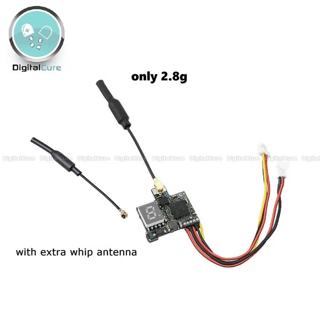 RC VTX TRANSMITTER Eachine VTX02 Super Mini Micro Switchable 5.8G 40ch ...