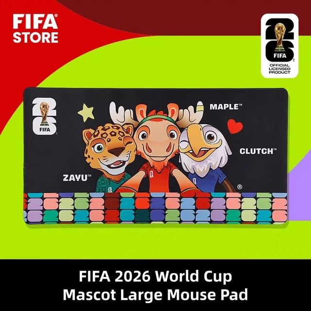 THE OFFICIAL 2026 FIFA World Cup Mascot Large / LOGO / Irregular Mouse ...