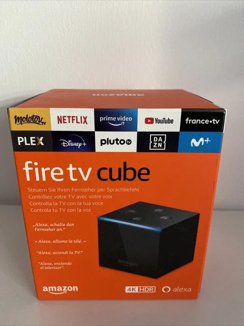 FIRE TV CUBE (2.Gen.) | 4K Ultra HD-Streaming-Mediaplayer | NEU & OVP £ ...