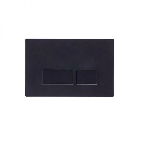 Tavistock Square Matt Black Flush Plate For Pneumatic Concealed ... Tavistock Square Matt Black Flush Plate For Pneumatic Concealed ...