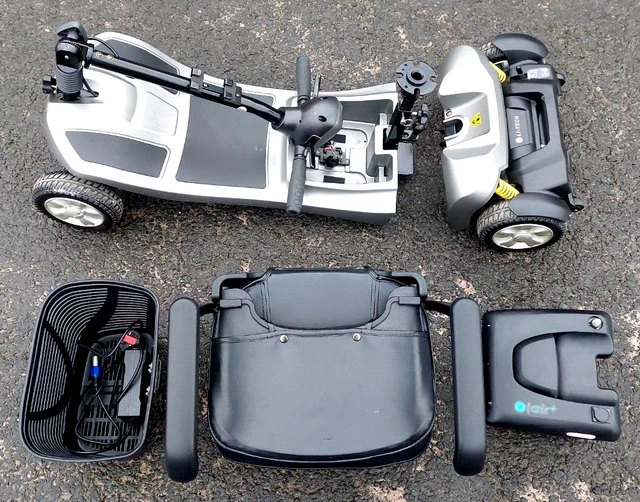 FOLDING MOBILITY SCOOTER. Li-Tech Air+, Lithium Battery. Light ...