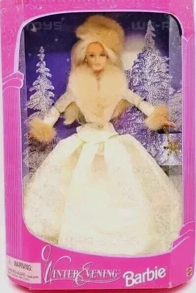 VINTAGE WINTER EVENING Barbie Doll Special Edition 1998 Mattel 19218 ...