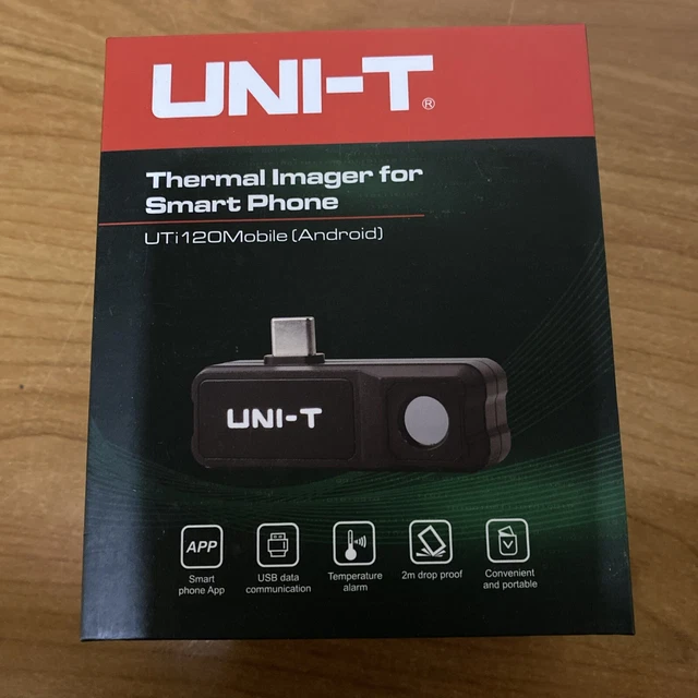 UNI-T THERMAL IMAGING Camera IR Imager Mobile Phone IOS/Android Type C ...