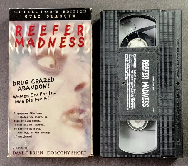 REEFER MADNESS COLLECTOR'S Edition Cult Classic (VHS, 1936) 2000 ...