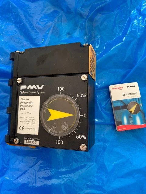 FLOWSERVE:- EP5XX-HPGU-23K0-PV-9DA-4Z ELECTRO Pneumatic Positioner £599 ...
