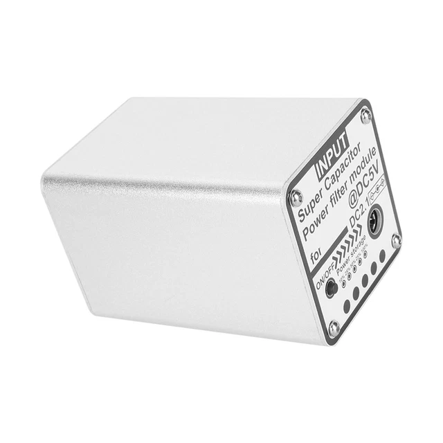 5V 20F CAPACITOR Power Filter Module DC2.1 Input Output Power Supply ...