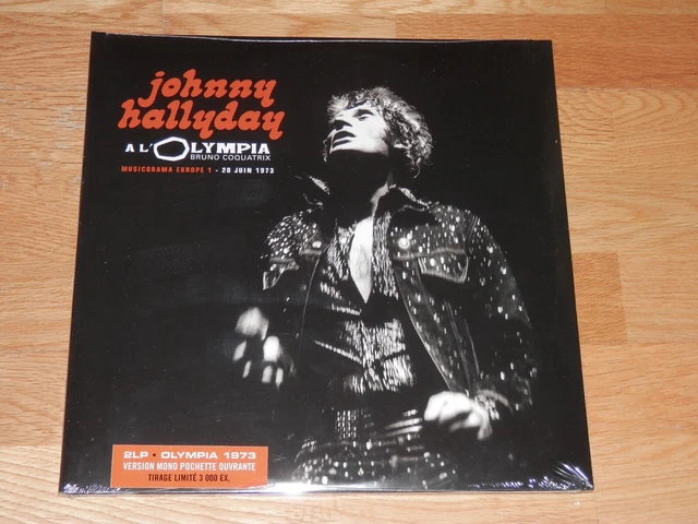JOHNNY HALLYDAY Johnny Hallyday A L'Olympia double vinyl 33Tours neuf ...