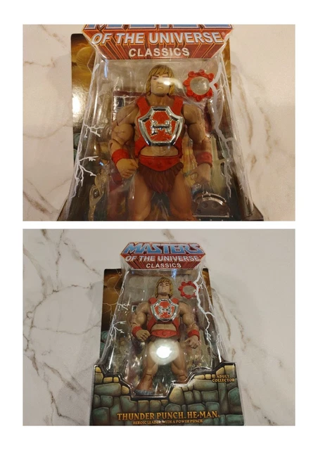 THUNDER PUNCH HE-MAN Masters Of The Universe Classics MOTUC 2011 action ...