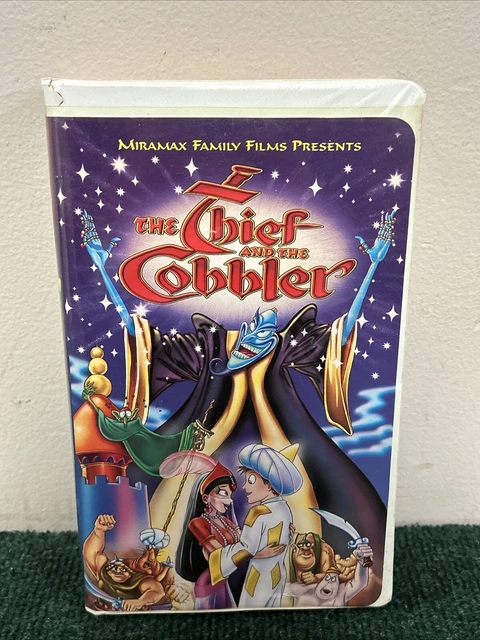 THE THIEF AND the Cobbler (VHS) Clamshell Case, Animated Film, Classic ...