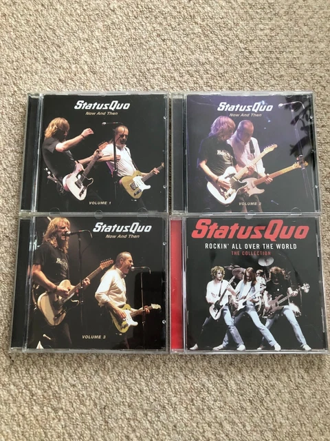 STATUS QUO NOW & Then 3 cd Set & Rockin All Over The World The ...