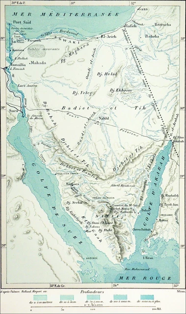 Sinai peninsula on world map